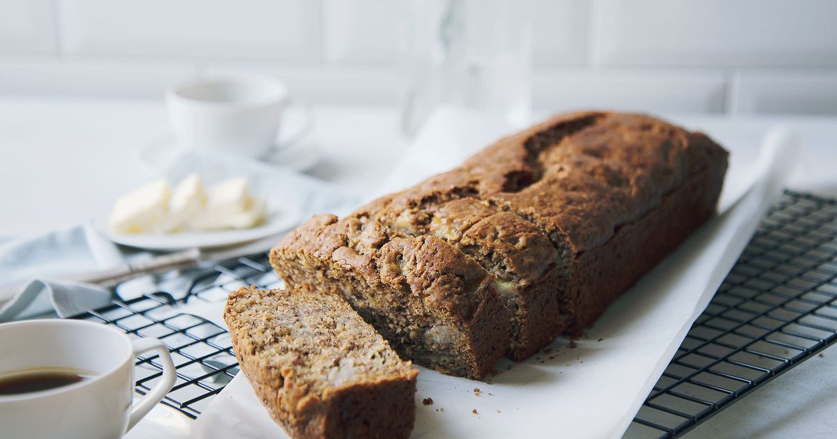 Banana chia seed bread | Recipe | Kitchen Stories