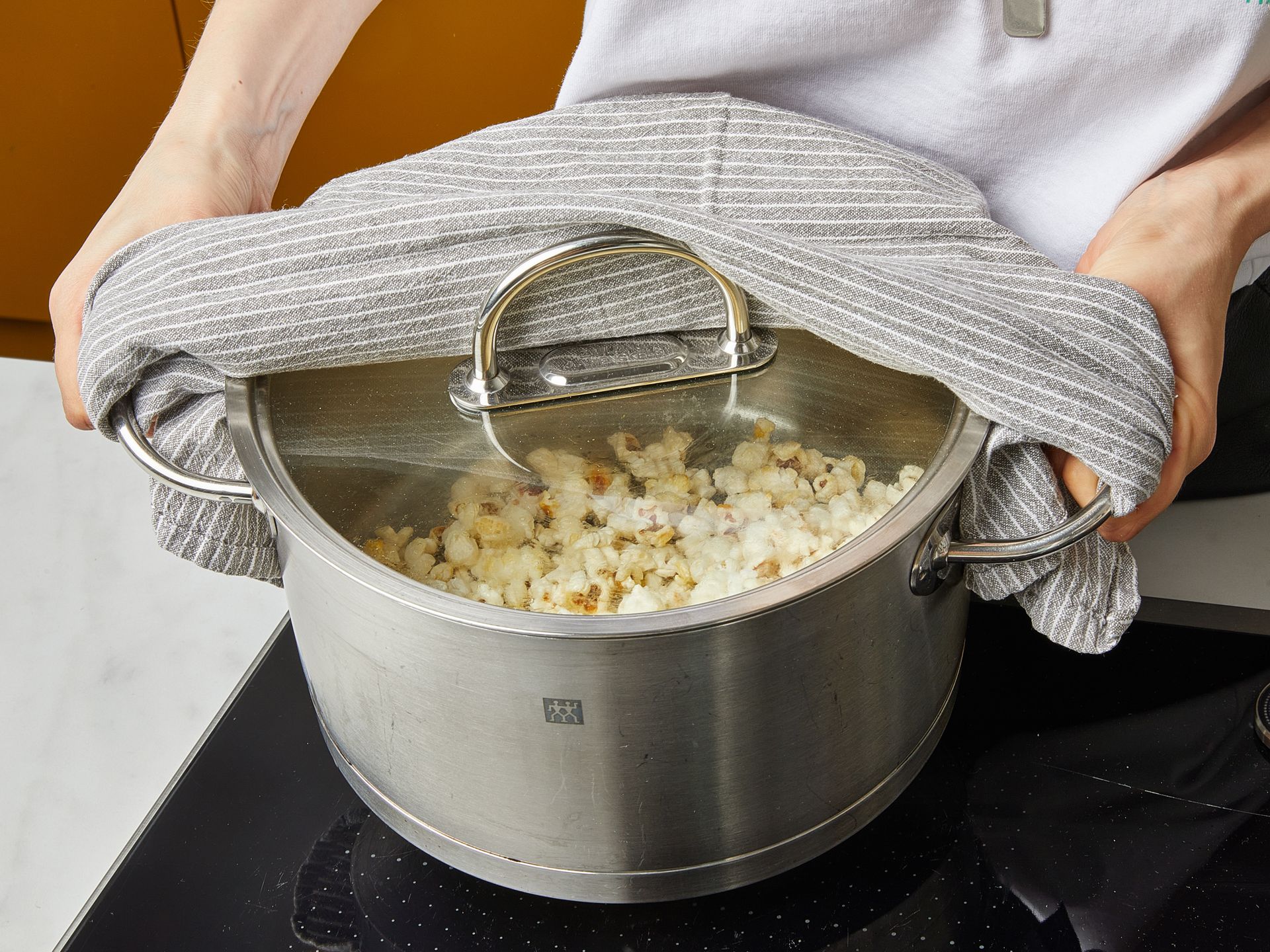 Hausgemachtes Kino-Popcorn, süß und salzig | Rezept | Kitchen Stories