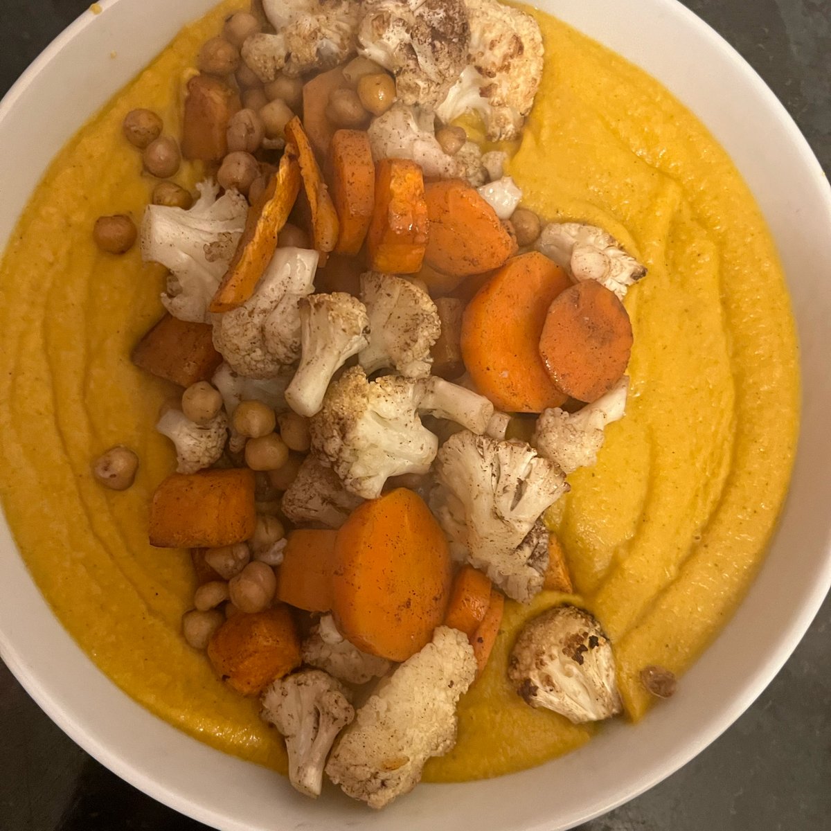 Golden Vegetable Soup with Charred Vegetables | Recipe | Kitchen Stories