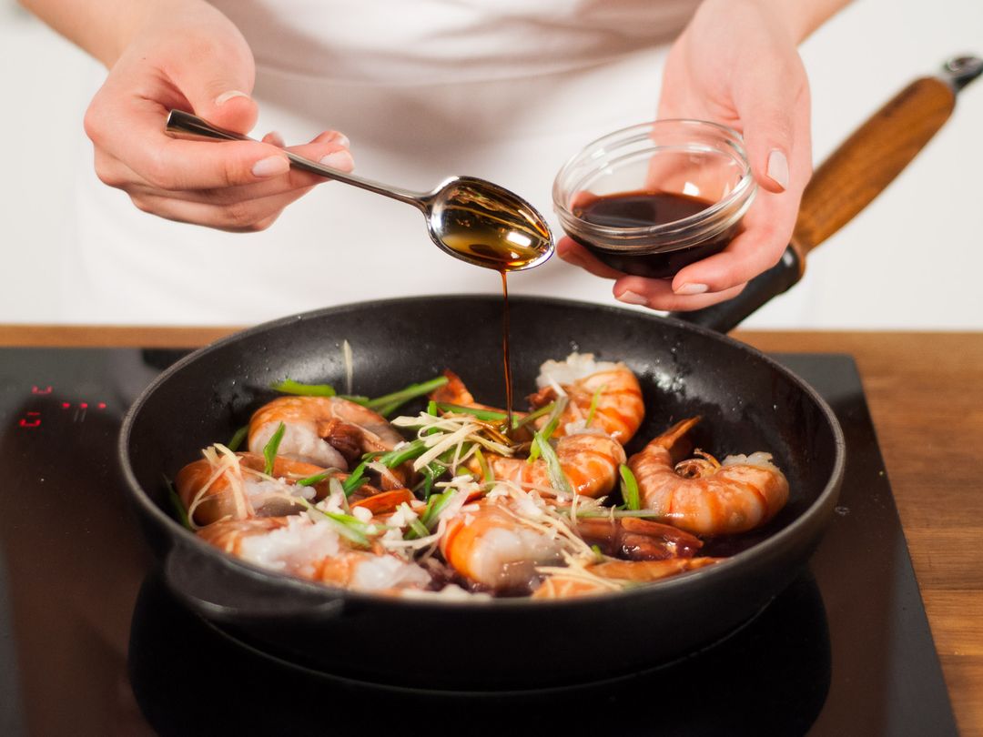 Braised large shrimp | Recipe | Kitchen Stories