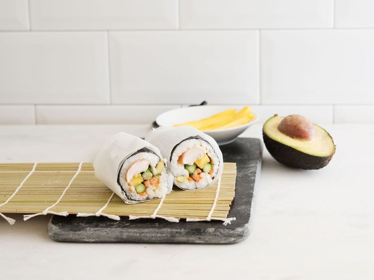 Sushi burrito | Recipe | Kitchen Stories