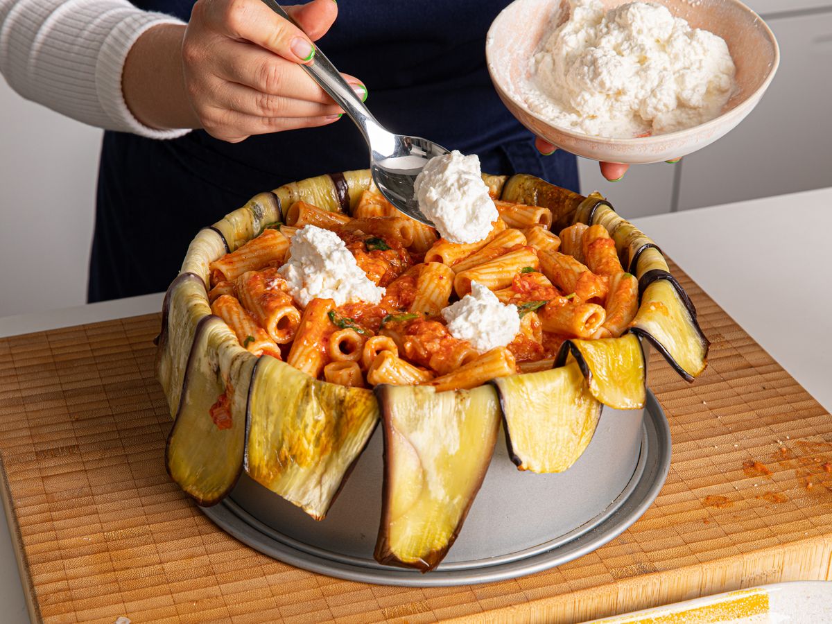 Timballo (Italian eggplant pasta bake) | Recipe | Kitchen Stories